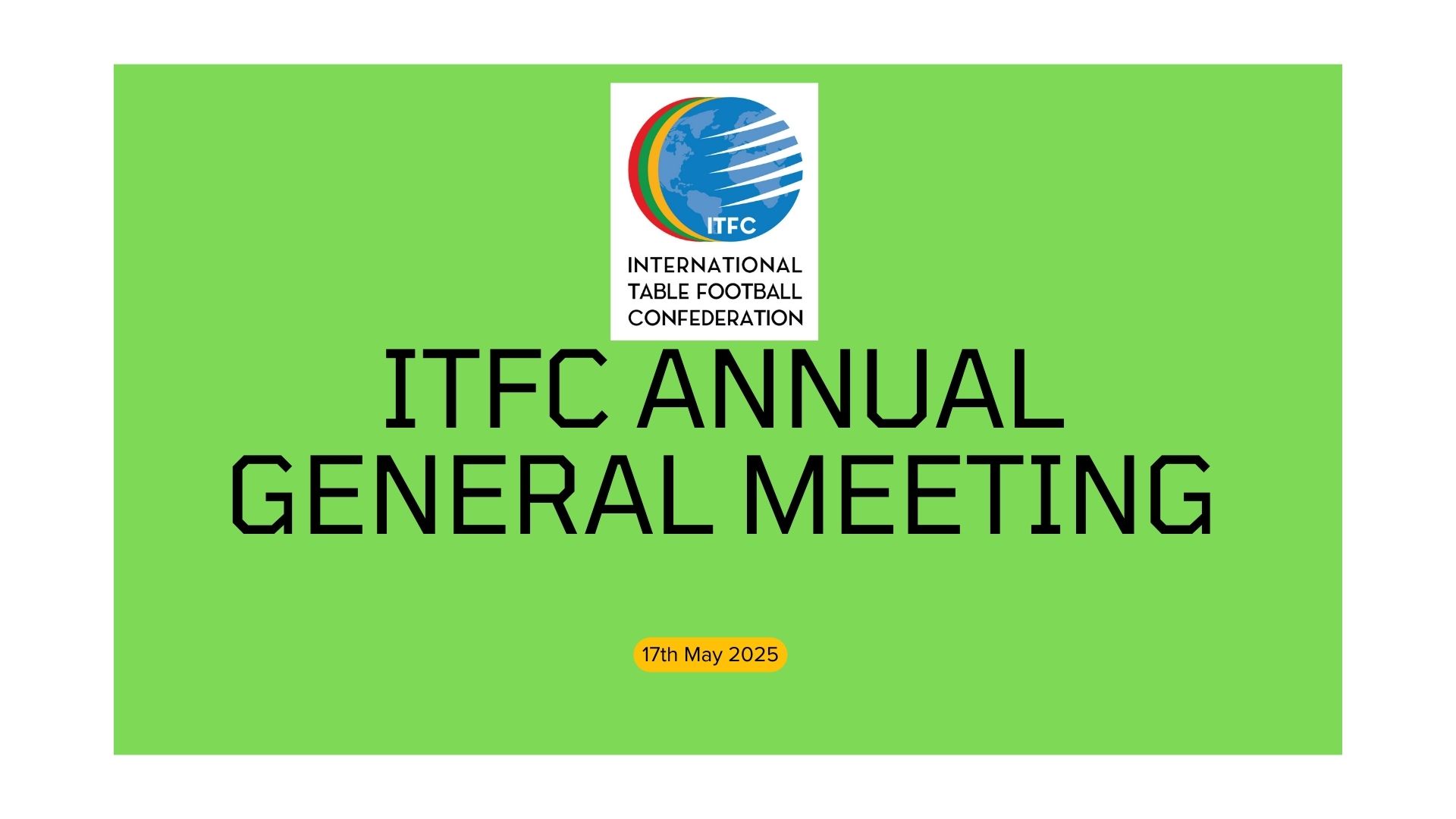 Quick updates from the 2025 ITFC general online meeting – International ...